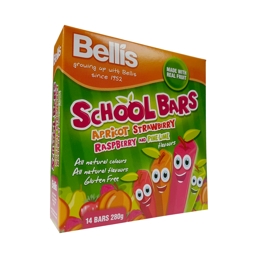 Assorted School Bars - Bellis Fruit Bars